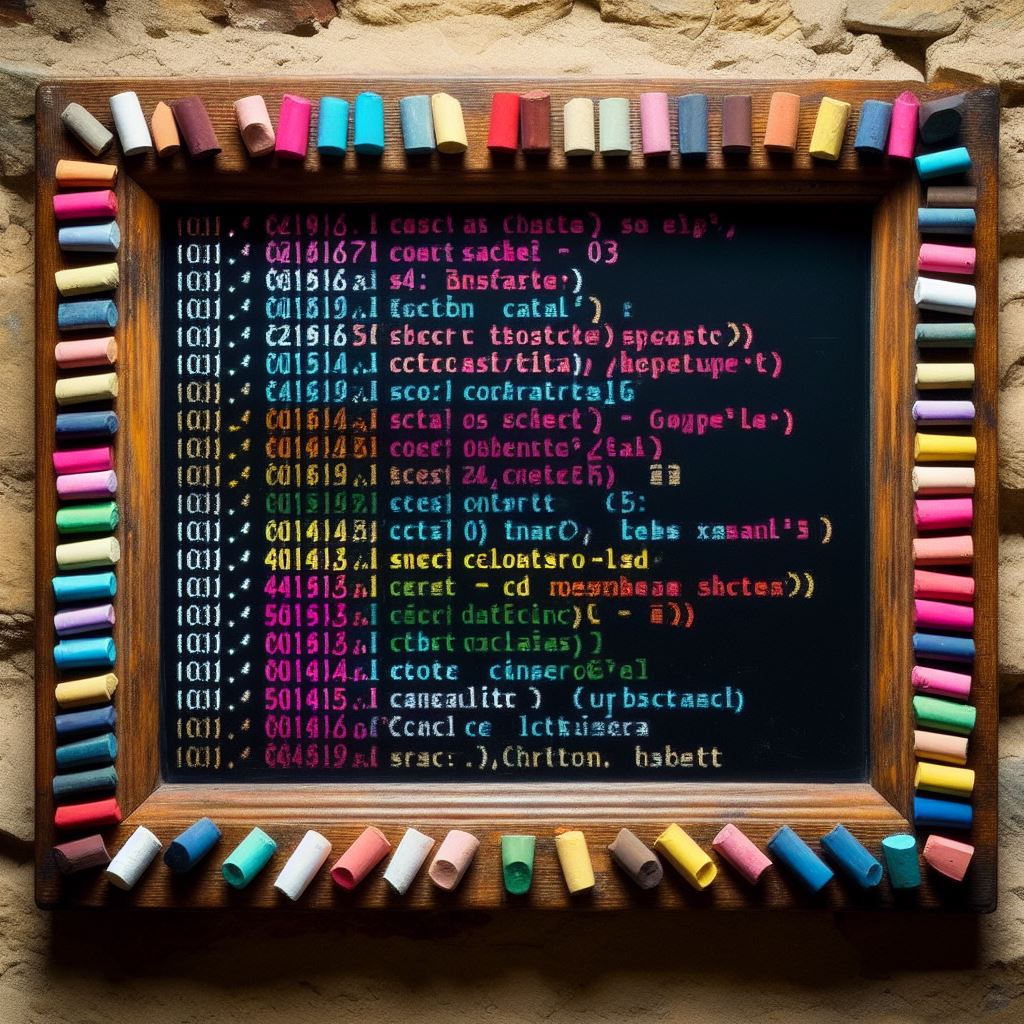C-Chalk for pretty terminals • My technical stuff